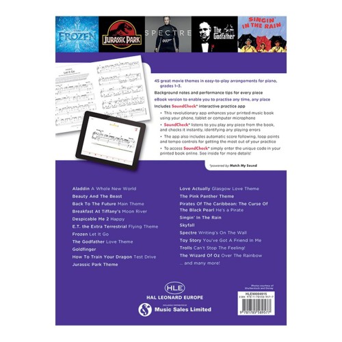 Really Easy Keyboard - Bumper Film Book - nuty i akordy na keyboard w ...